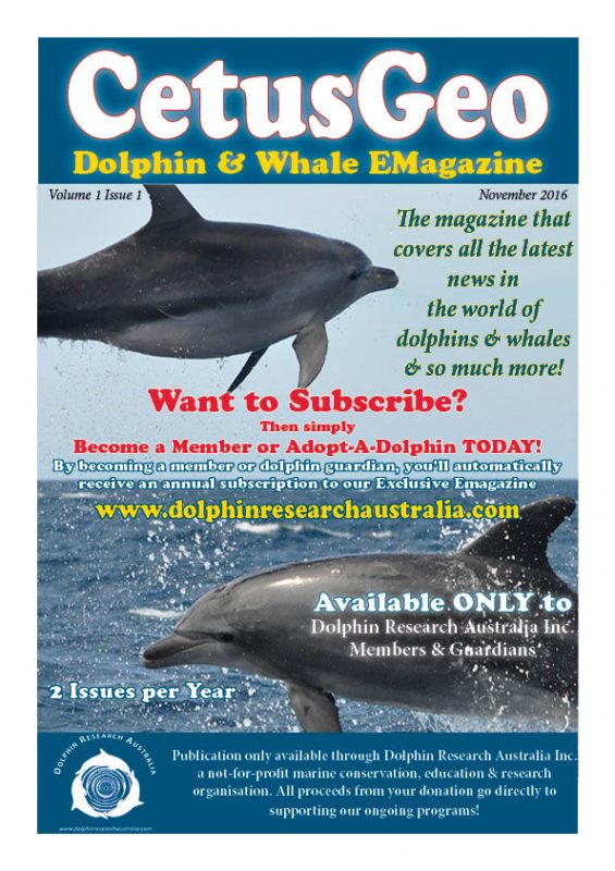 CetusGeo Whale & Dolphin Magazine! - Dolphin Research Australia.Org